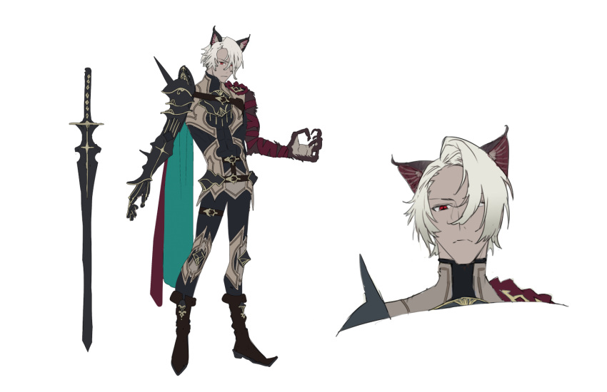 Safebooru - 1boy animal ear fluff animal ears animal hands armor atelier (series) atelier ...