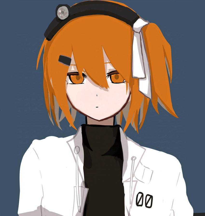 Safebooru - a.i. voice adachi rei black shirt blue background close-up ...