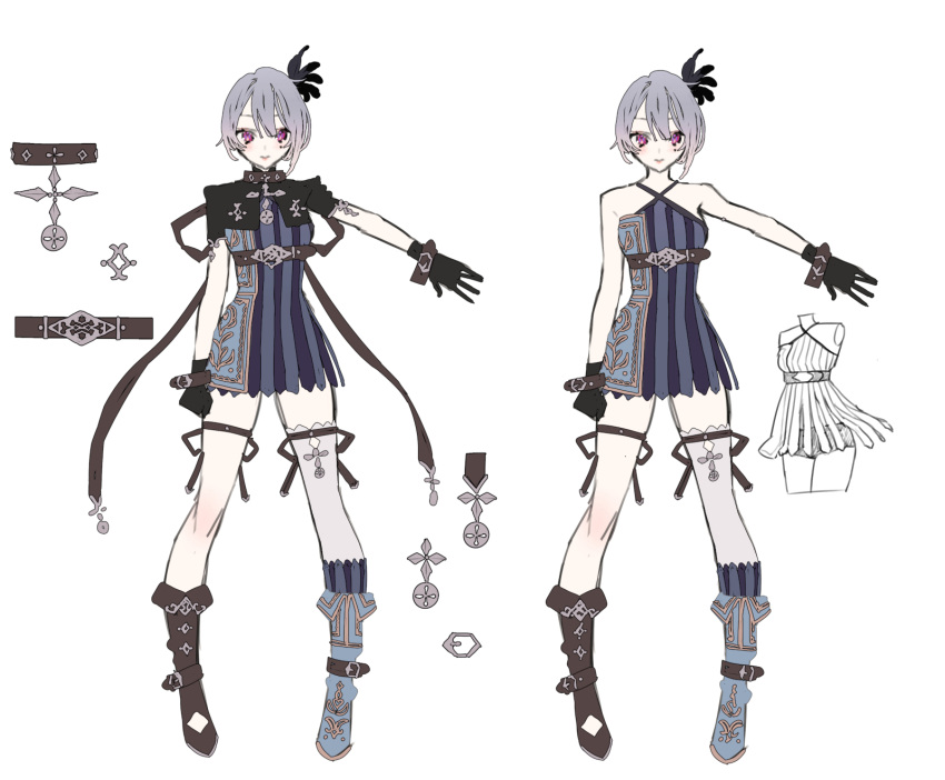 Safebooru - 1girl asymmetrical footwear atelier (series) atelier resleriana bare shoulders black ...