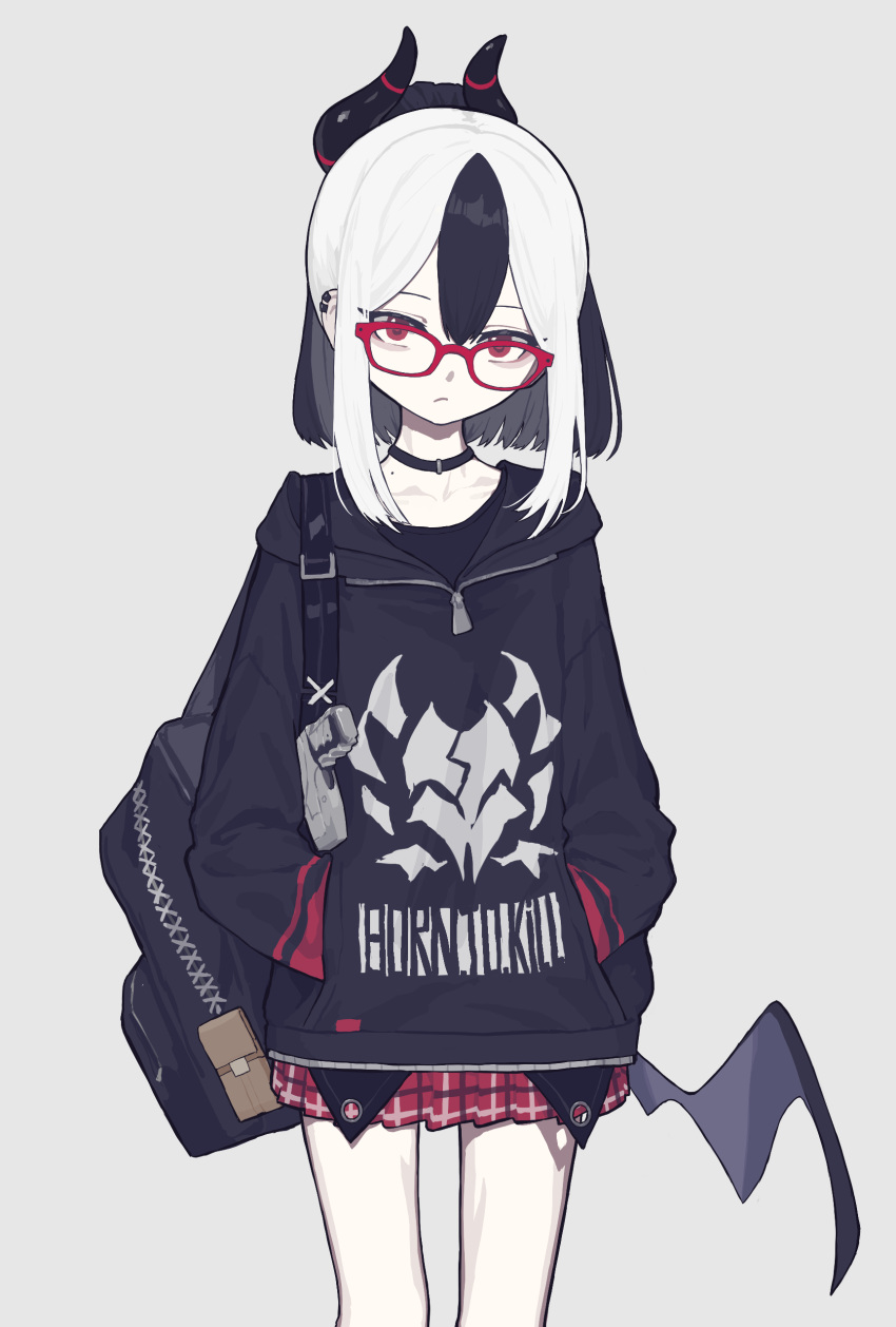 Safebooru - 1girl absurdres bag black bag black choker black shirt blue archive choker closed ...