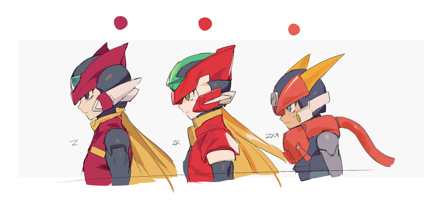 Safebooru - 3boys armor blonde hair dark-skinned male dark skin ...