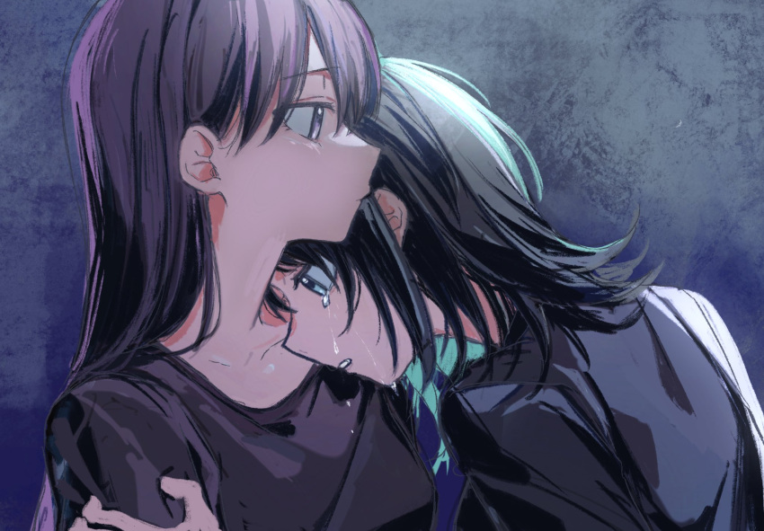 Safebooru - 2girls bang dream! bang dream! it's mygo!!!!! black hair black jacket black shirt ...