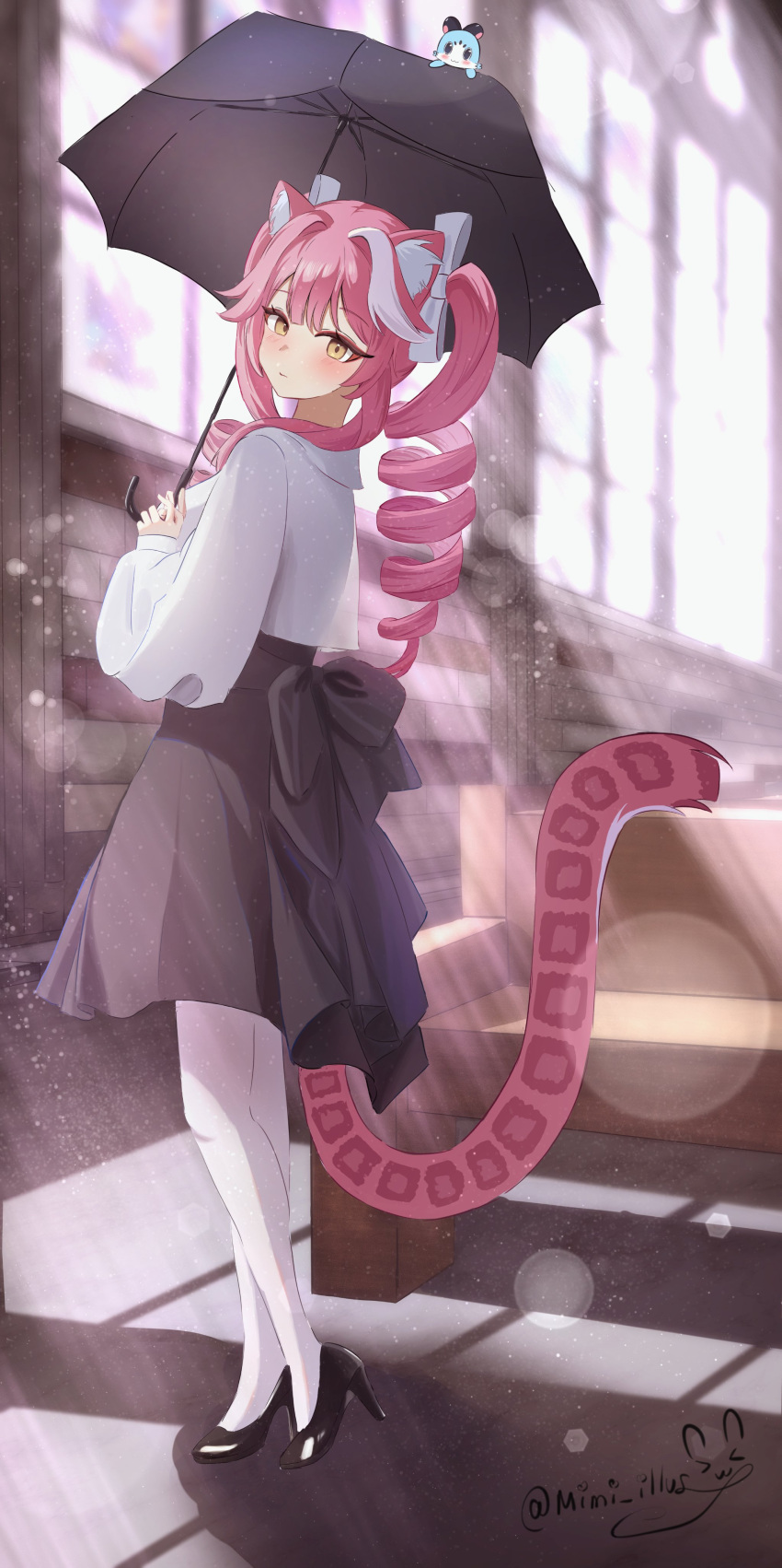 Safebooru - 1girl absurdres animal ear fluff animal ears chattino ...