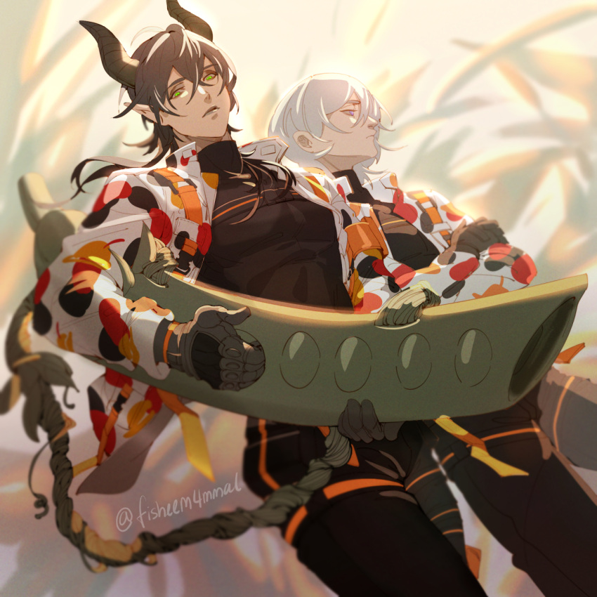 Safebooru 2boys Beanfest Twisted Wonderland Brown Hair Commentary 3038