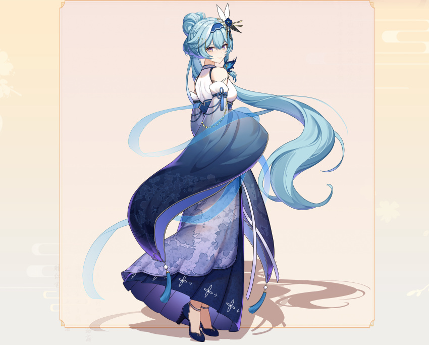Safebooru - 1girl absurdres alternate costume alternate hair length ...