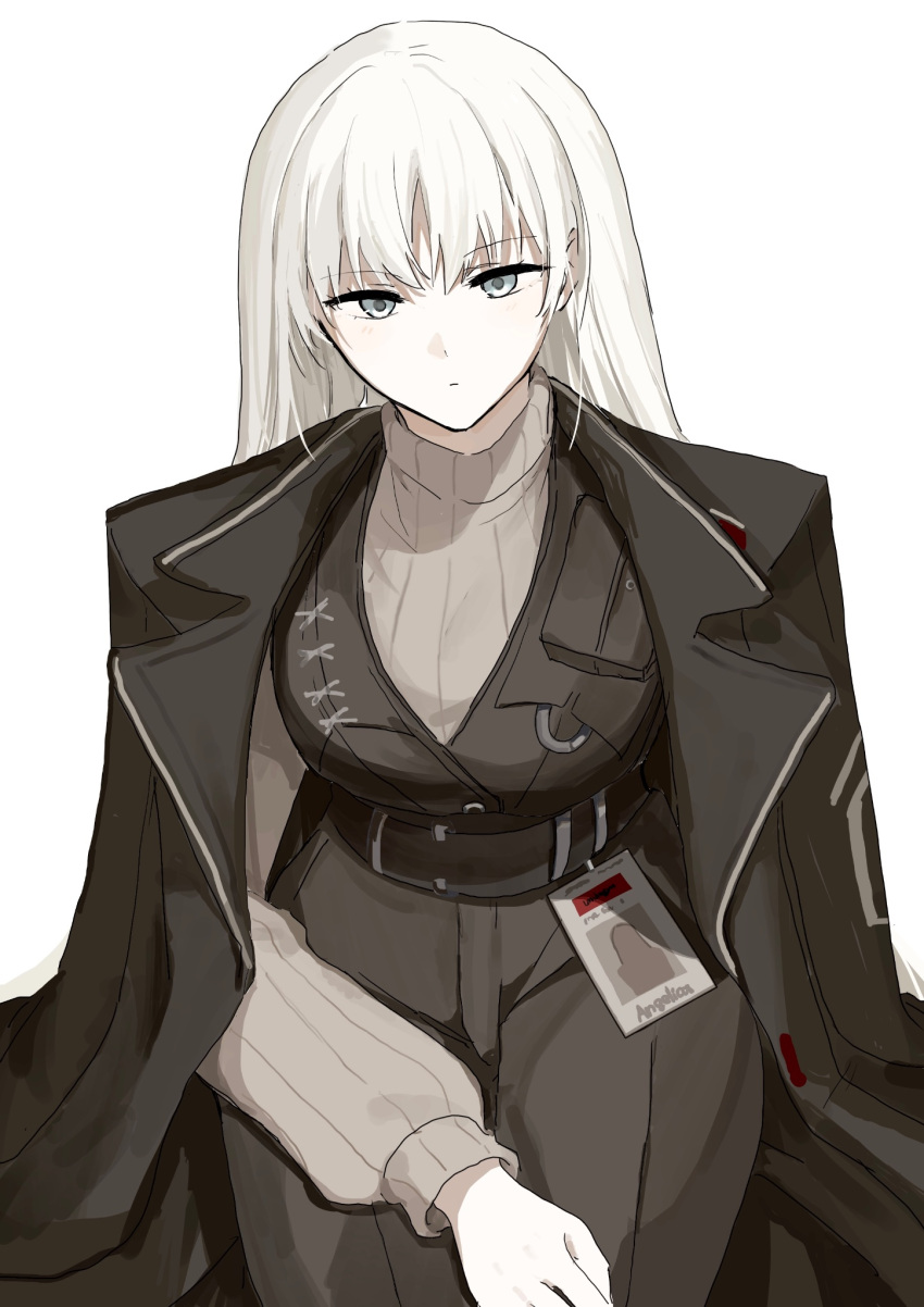 Safebooru - 1girl angelica (project moon) belt black belt black pants ...