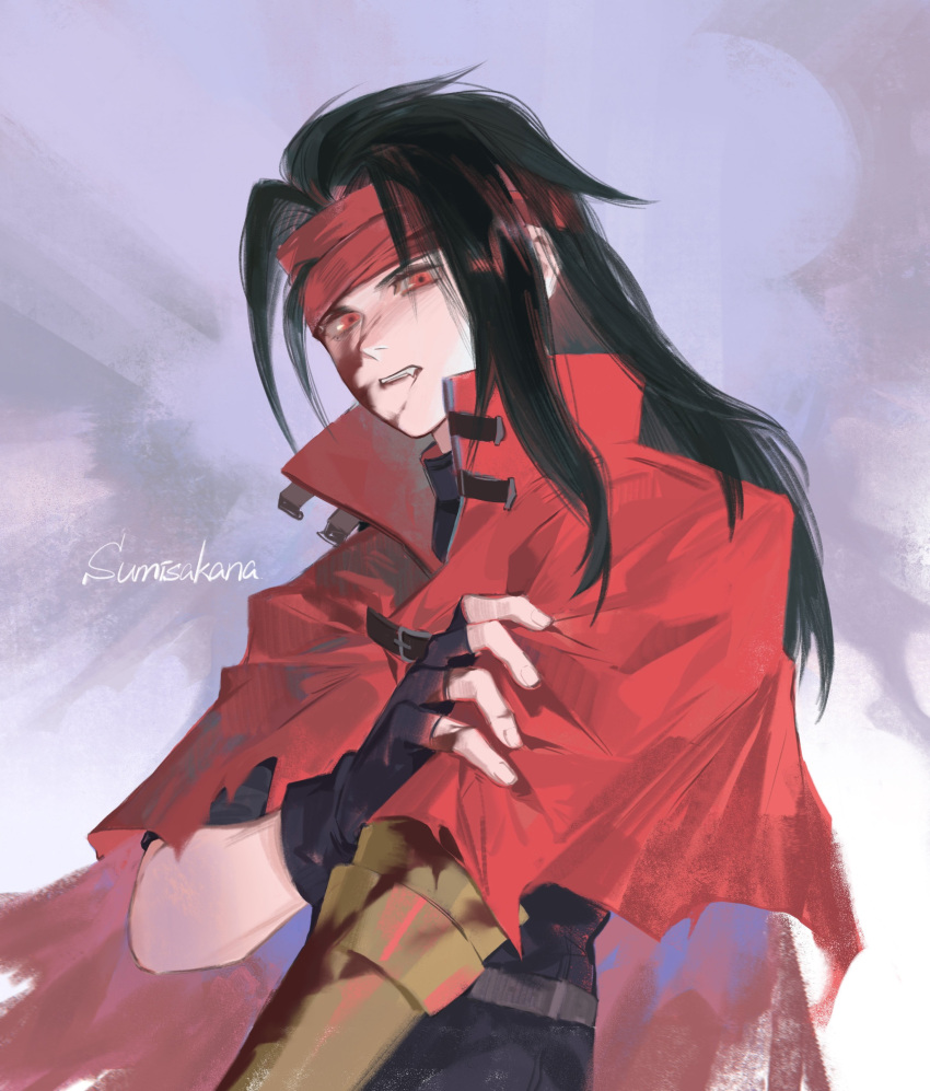 Safebooru - 1boy absurdres belt black gloves black hair blood blood on ...