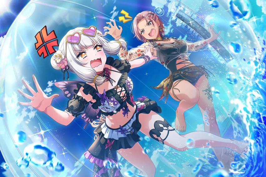 Safebooru - d4dj dress elsie (d4dj) short hair smile white hair yellow eyes | 5256950