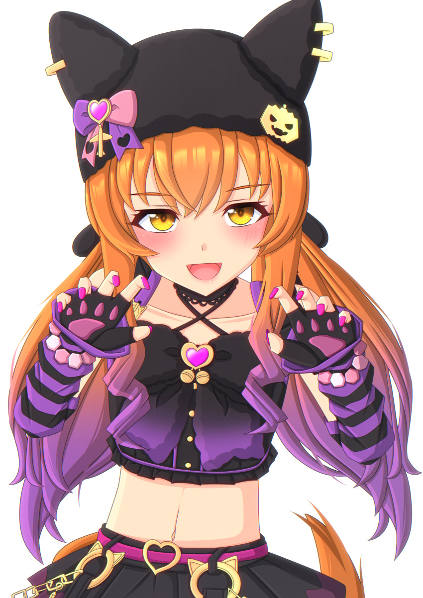 Safebooru - 1girl 2-butani absurdres alternate costume alternate hairstyle arm warmers blush ...