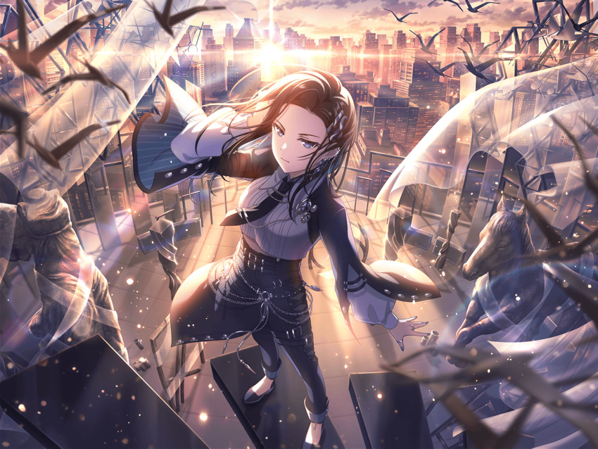 Safebooru - bang dream! black hair dress green eyes layer (bang dream ...