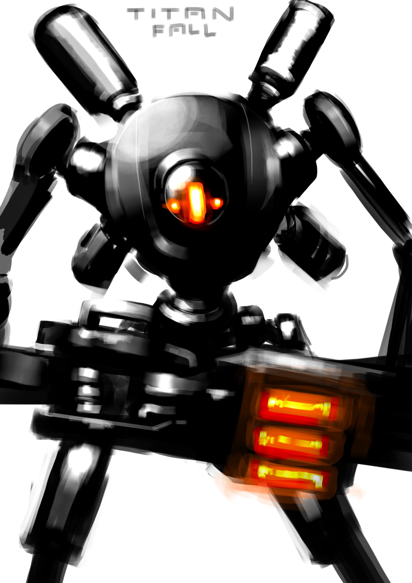 Safebooru - absurdres glowing glowing eye highres humanoid robot ...