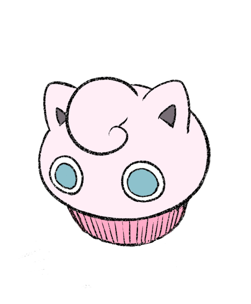 Safebooru - blue eyes character-themed food cupcake food food focus ...