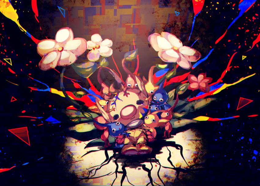 Safebooru - 1boy bad end big nose black background black eyes blue ...
