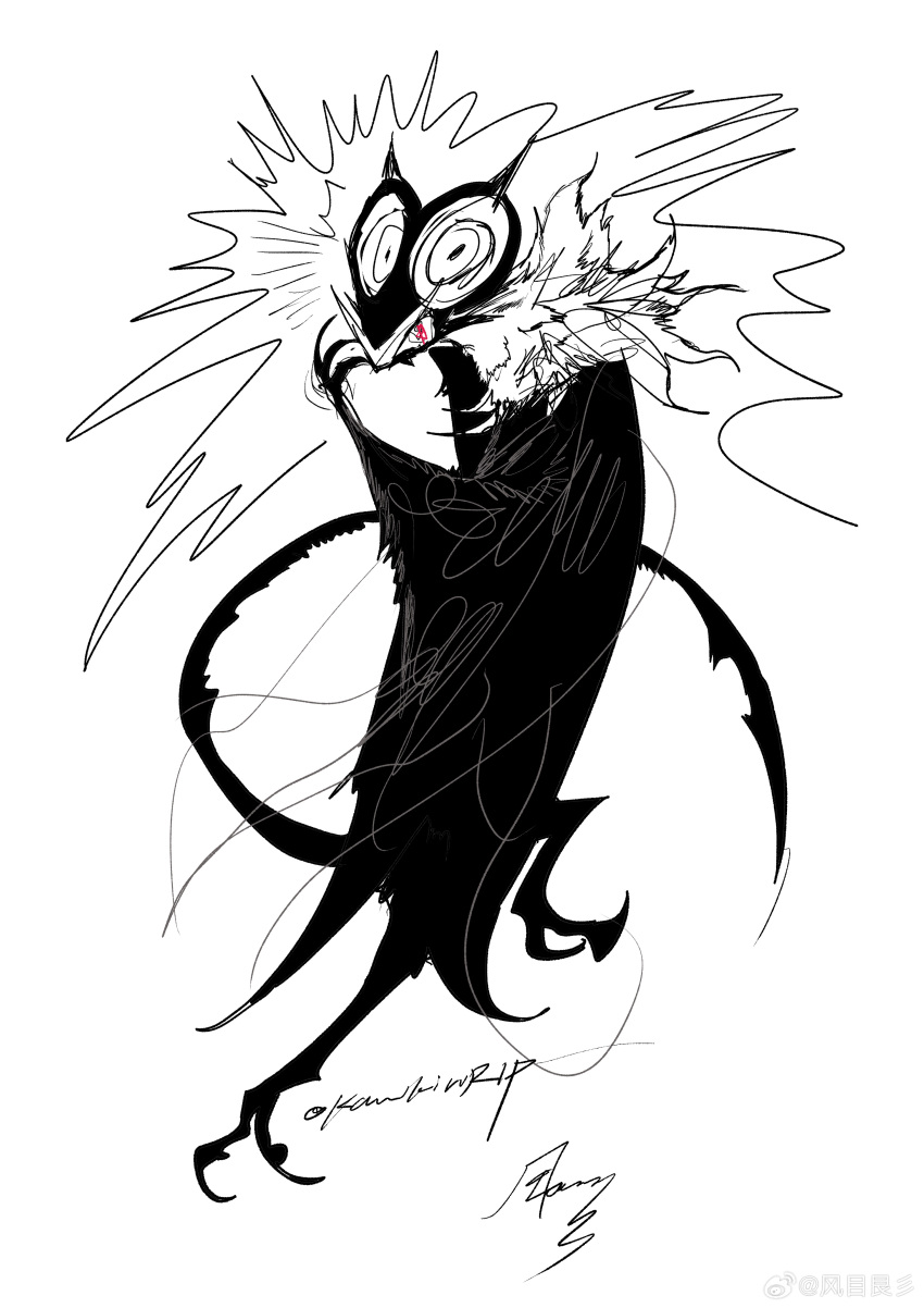 Safebooru - absurdres full body greyscale high contrast highres ...