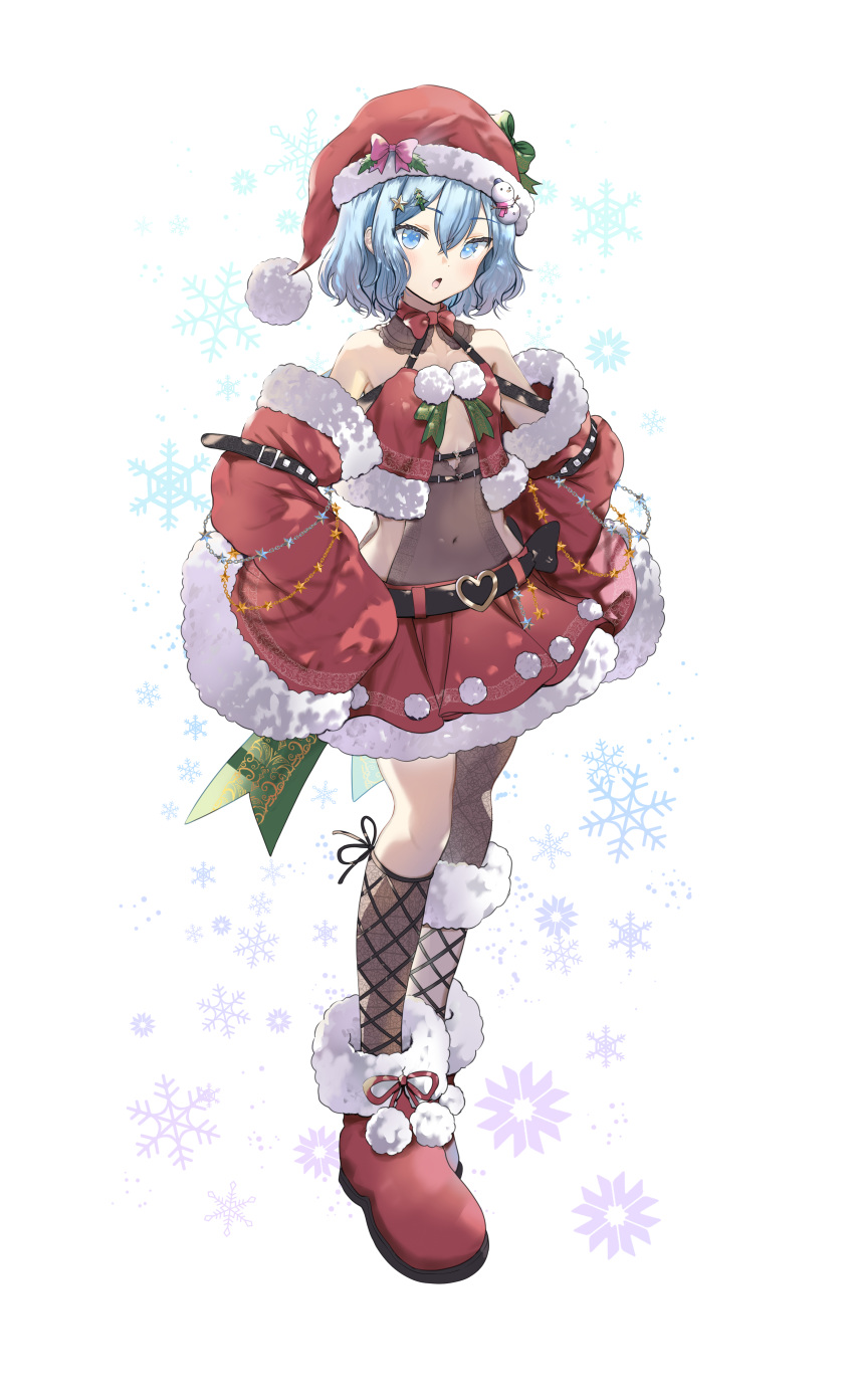 Safebooru 1boy Absurdres Aisu Icicleshot Arm Warmers Bare Shoulders 9523