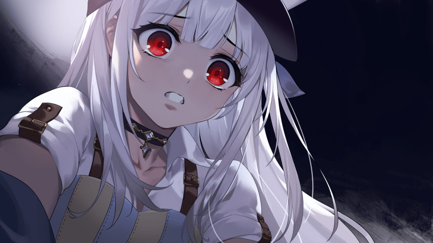Safebooru - 1girl animal ears artist request check artist choker ein ...