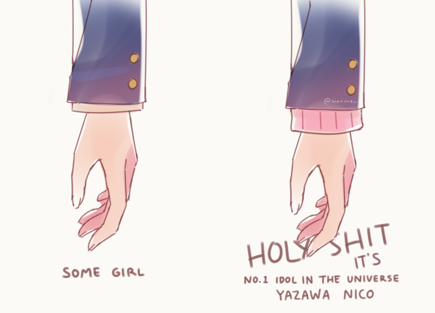 Safebooru - 1girl alt text blue jacket cardigan character name ...