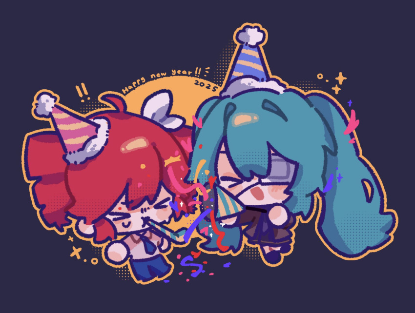 Safebooru - 2025 2girls alternate costume ataman ita (synthesizer v ...