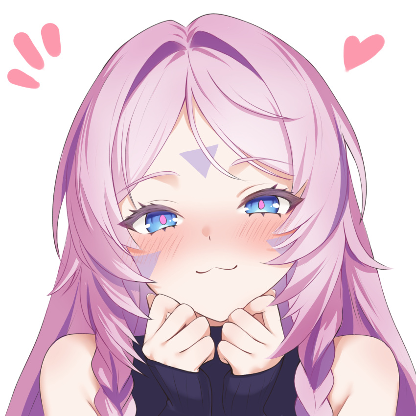Safebooru - 1girl bare shoulders blue eyes blush braid citlali (genshin ...