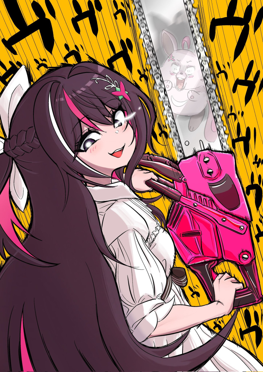 Safebooru - 1girl 1other :3 azki (4th costume) (hololive) azki ...
