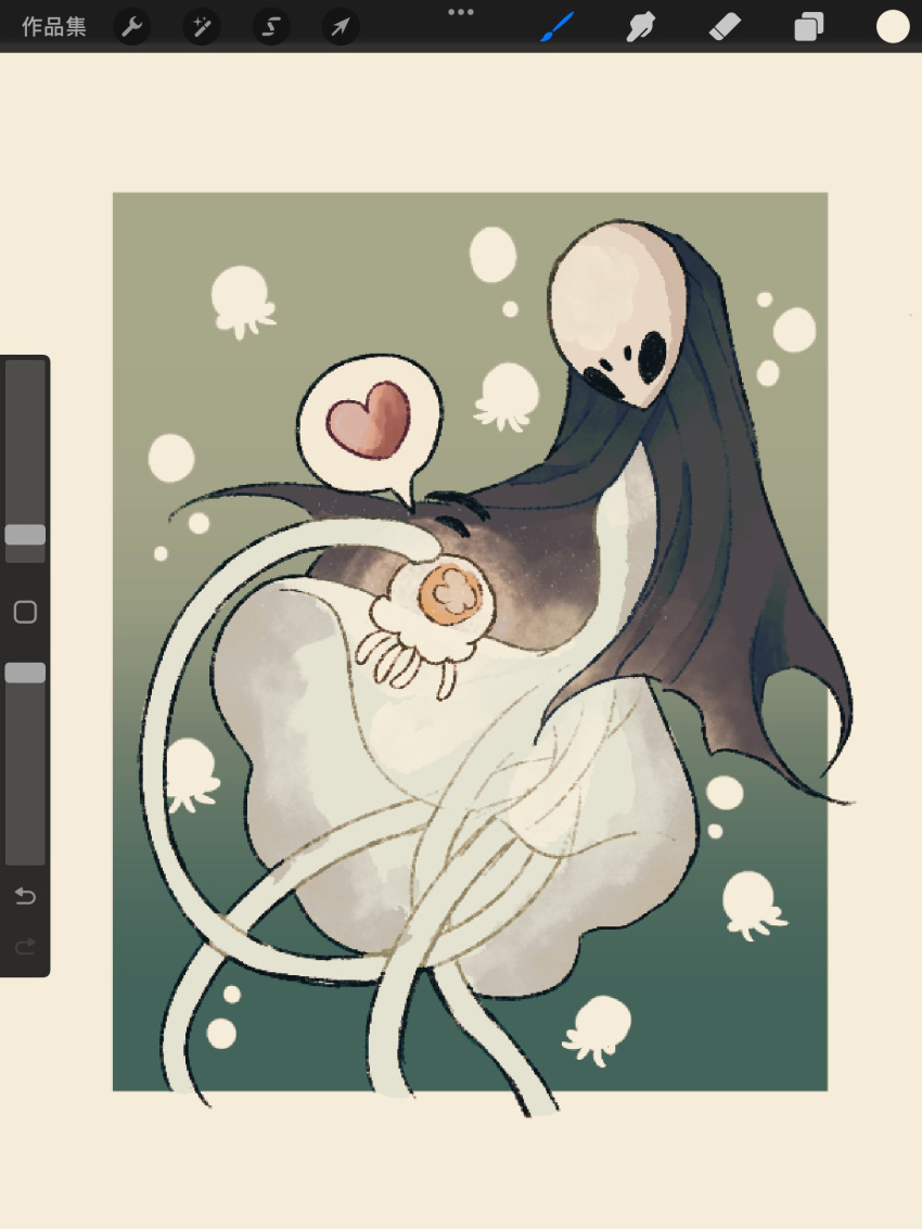 Safebooru - 1girl aida (aidacamelia0516) art program in frame black veil dress full body highres ...