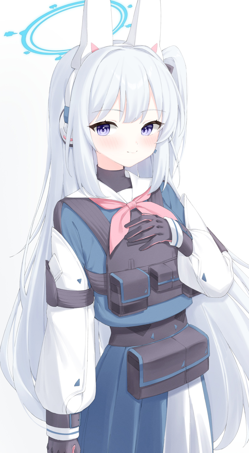 Safebooru - 1girl absurdres animal ear headphones animal ears black ...