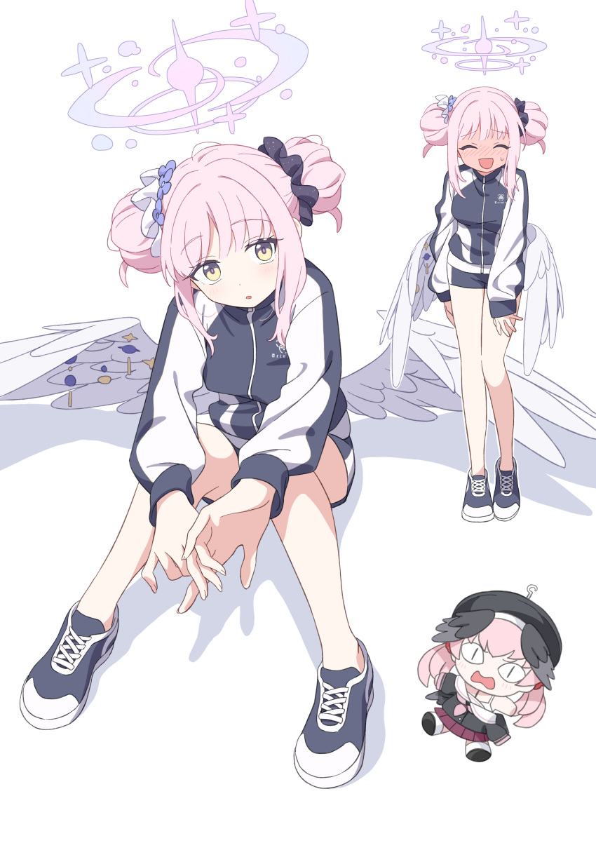 Safebooru - 1girl absurdres black scrunchie blue archive blush character doll double bun ...