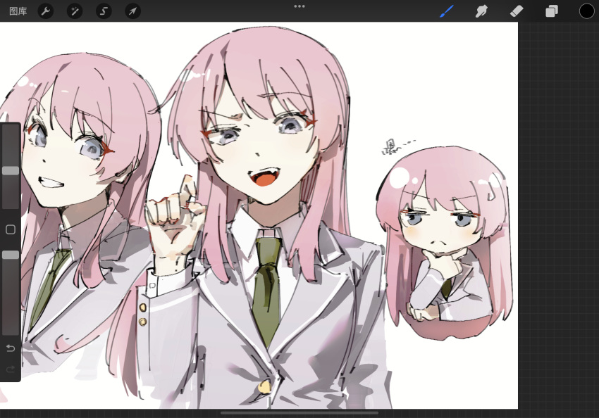 Safebooru - 1girl art program in frame bang dream! bang dream! it's mygo!!!!! chihaya anon ...