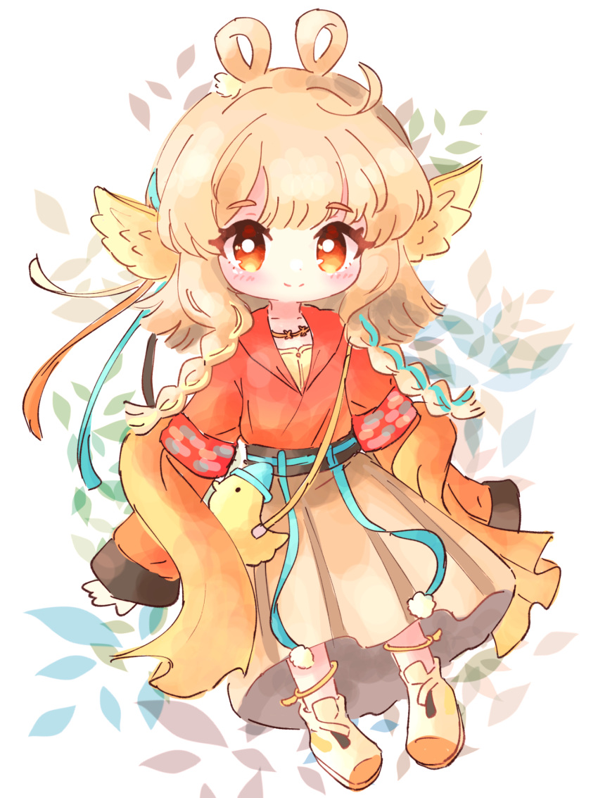 Safebooru - 1girl arknights blonde hair blush bright pupils chibi chibi ...