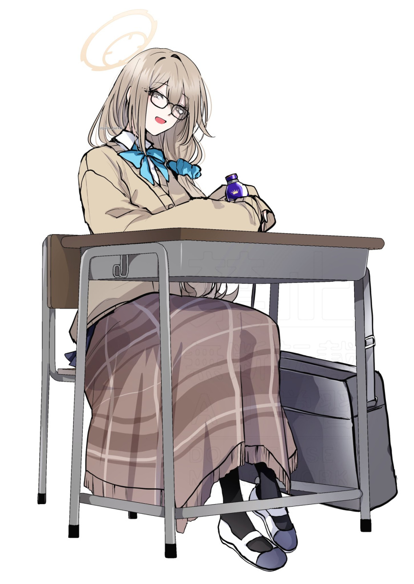 Safebooru - 1girl akane (blue archive) akane (school uniform) (blue ...