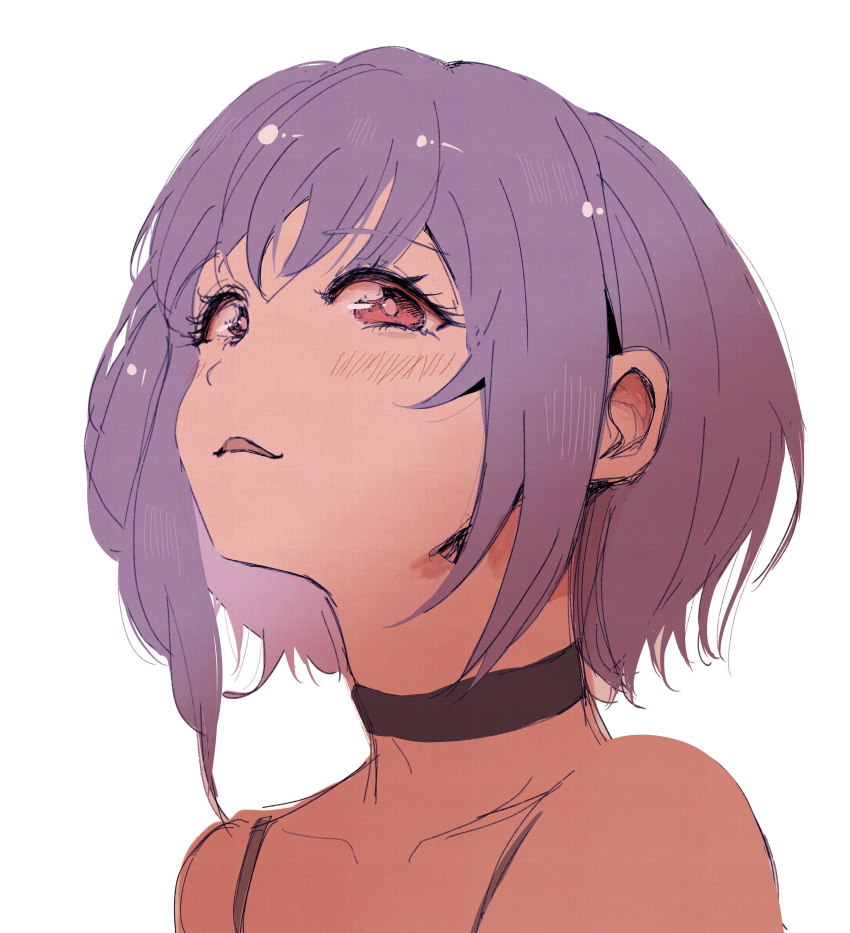 Safebooru - 1girl absurdres bang dream! bang dream! it's mygo!!!!! black choker blush chinese ...