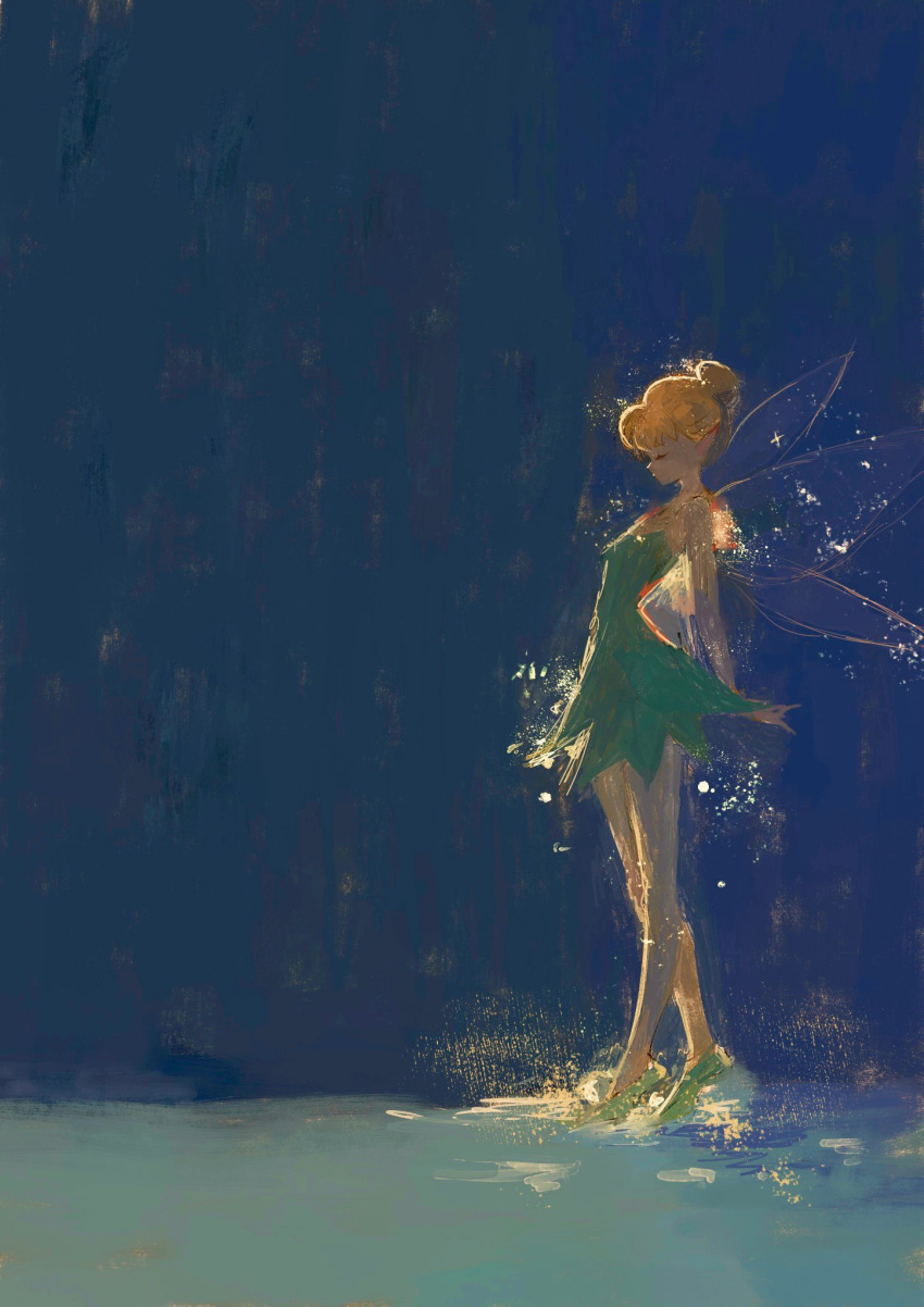 Safebooru - 1girl blonde hair closed eyes closed mouth disney dress ...
