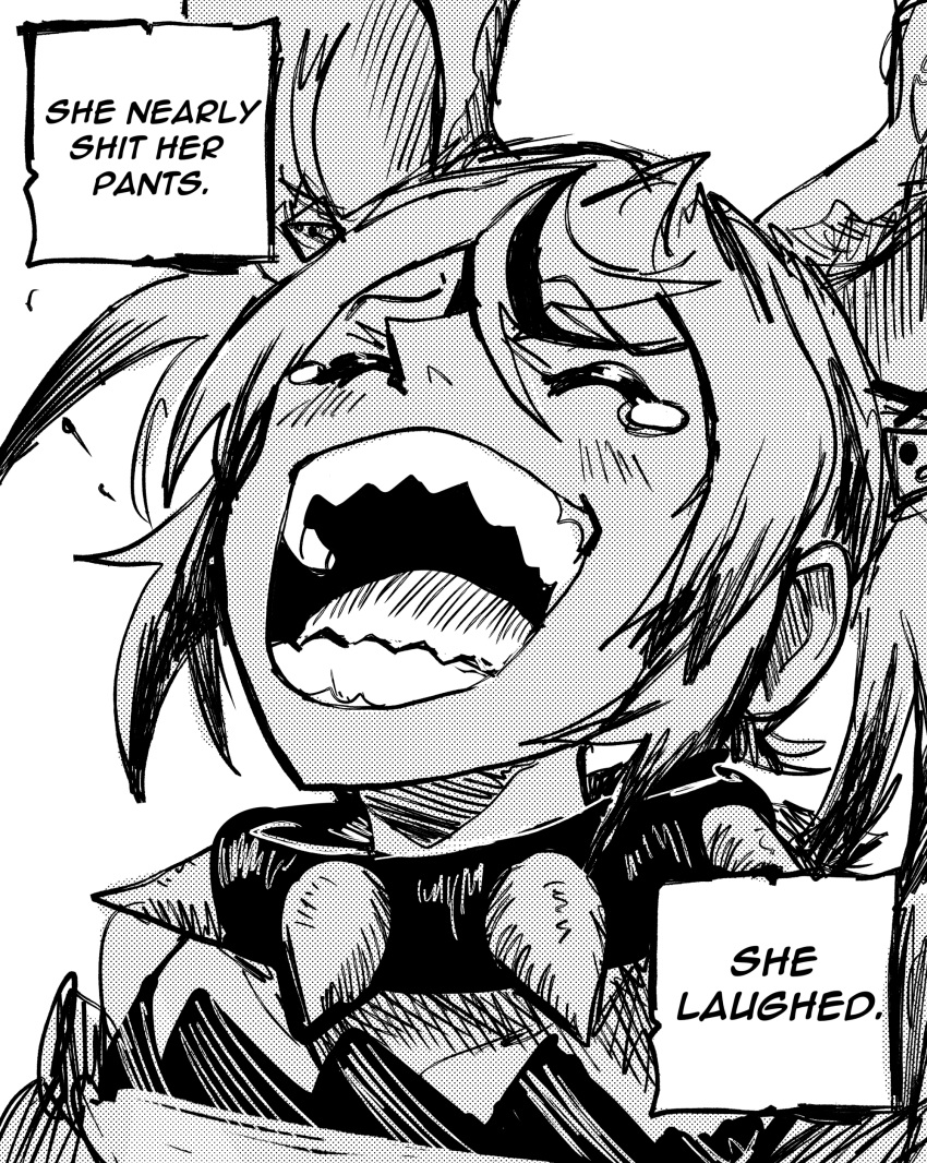 Safebooru - 1girl absurdres animal ears closed eyes collar english text ...