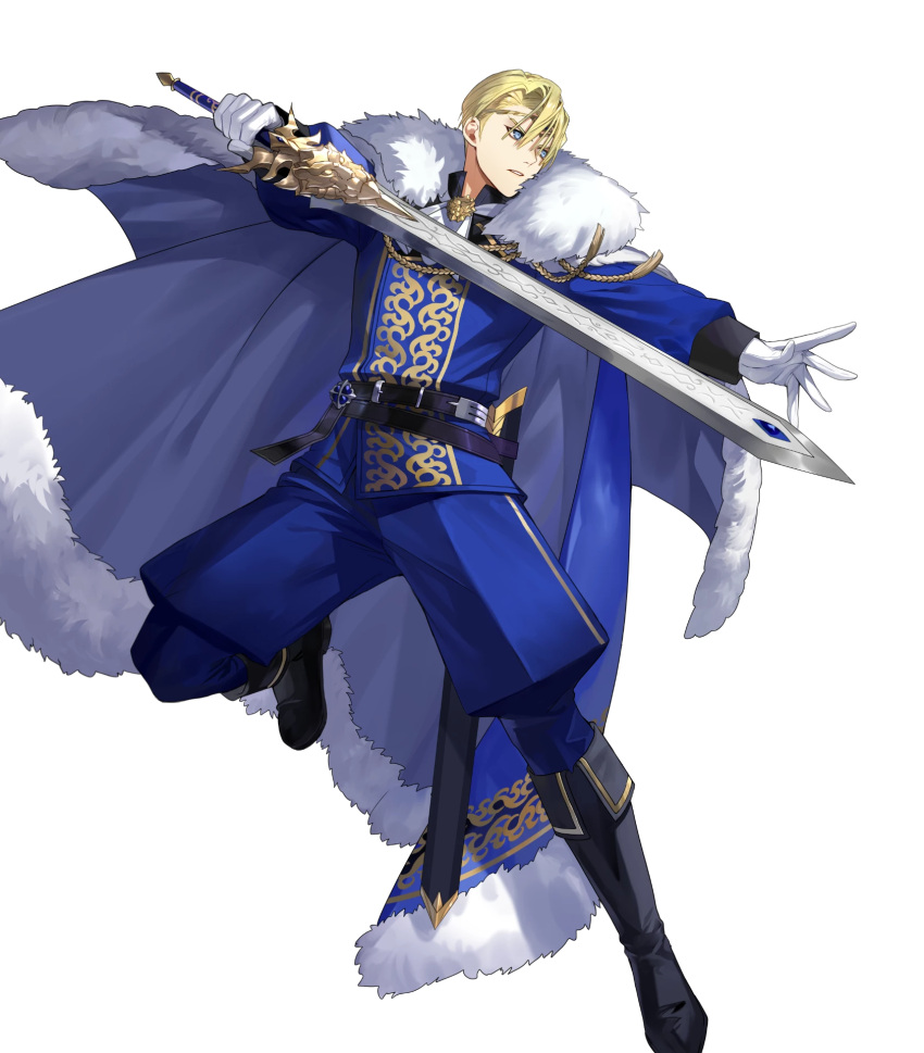 Safebooru - 1boy blonde hair blue cape cape dimitri alexandre blaiddyd ...