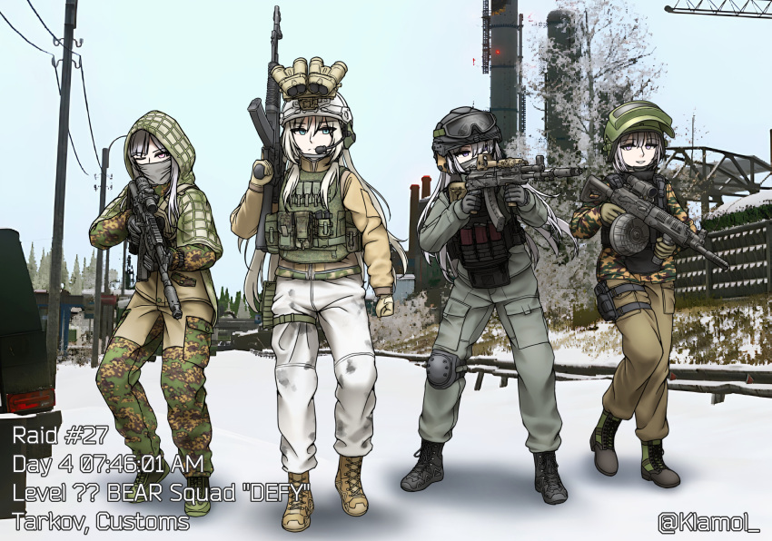 Safebooru - ak-12 ak-12 (girls frontline) ak-15 ak-15 (girls frontline) an-94 an-94 (girls ...