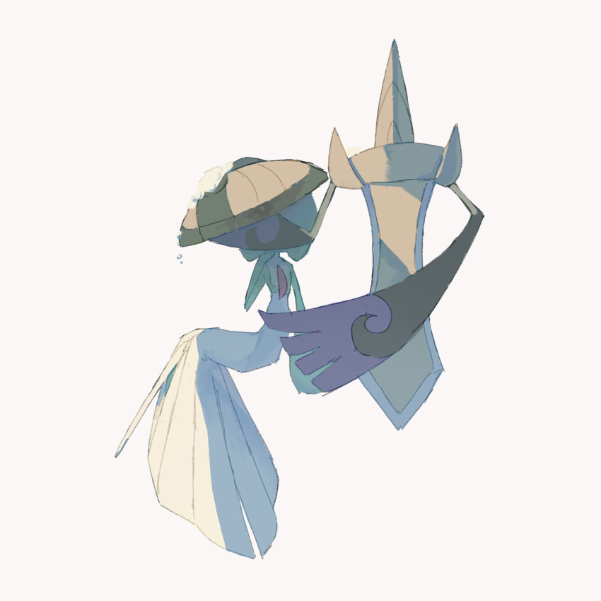 Safebooru - aegislash bob cut colored skin dress from behind gardevoir ...