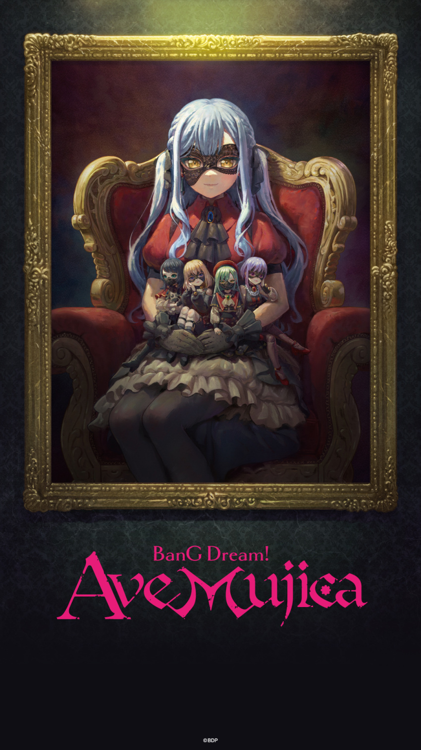 Safebooru - 5girls amoris (bang dream!) ascot ave mujica (bang dream!) bang dream! bang dream ...