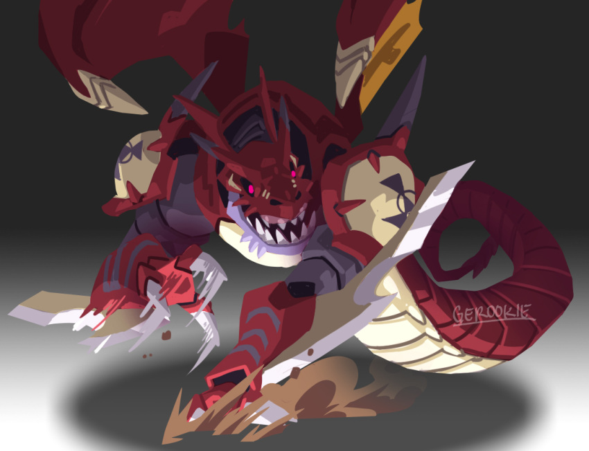 Safebooru - artist name colored sclera digimon digimon (creature ...