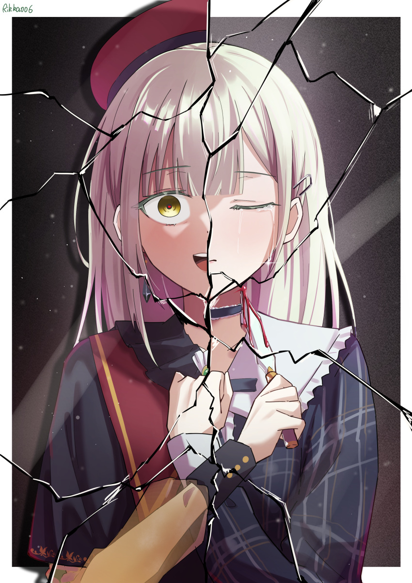 Safebooru - 2girls :d absurdres artist name bang dream! bang dream! it's mygo!!!!! black ...