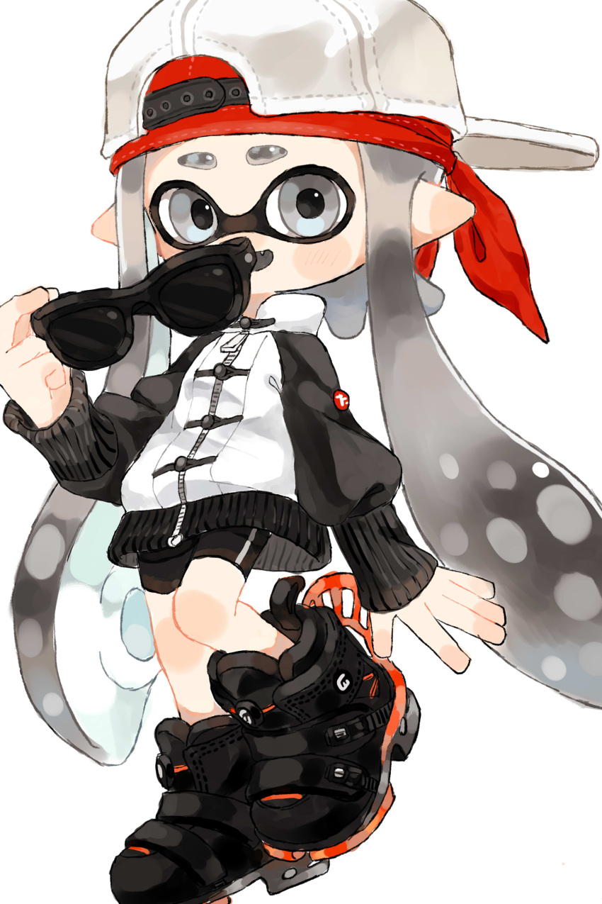 Safebooru - 1girl absurdres backwards hat bandana baseball cap bike ...