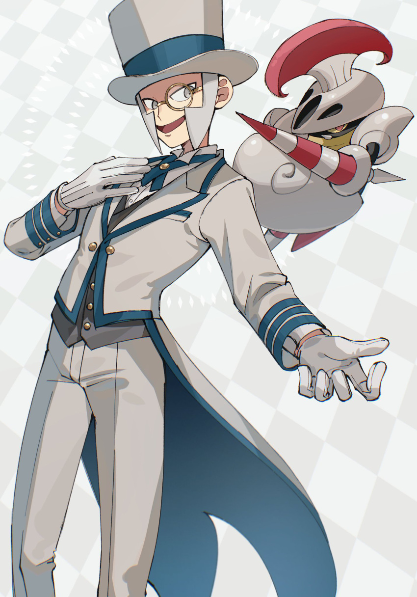 Safebooru - black vest bug butler collared shirt emmet (pokemon) emmet ...