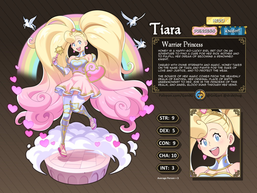 Safebooru - 1girl blonde hair blue eyes curvy cute weapon gandg highres holding holding mace ...