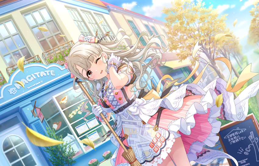 Safebooru - dress grey eyes grey hair hisakawa nagi idolmaster cinderella girls starlight stage ...
