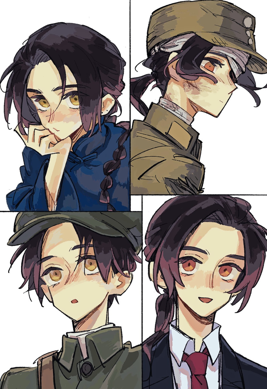 Safebooru - 1boy alternate costume alternate hairstyle axis powers hetalia black hair black suit ...