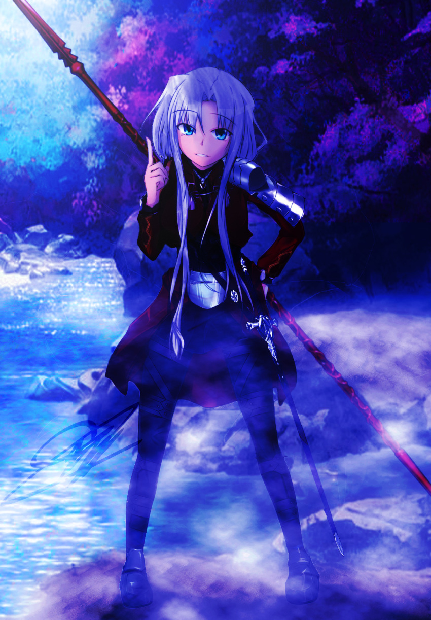 Safebooru - 1girl alternate eye color archerko (himura kiseki) dreimdal ...