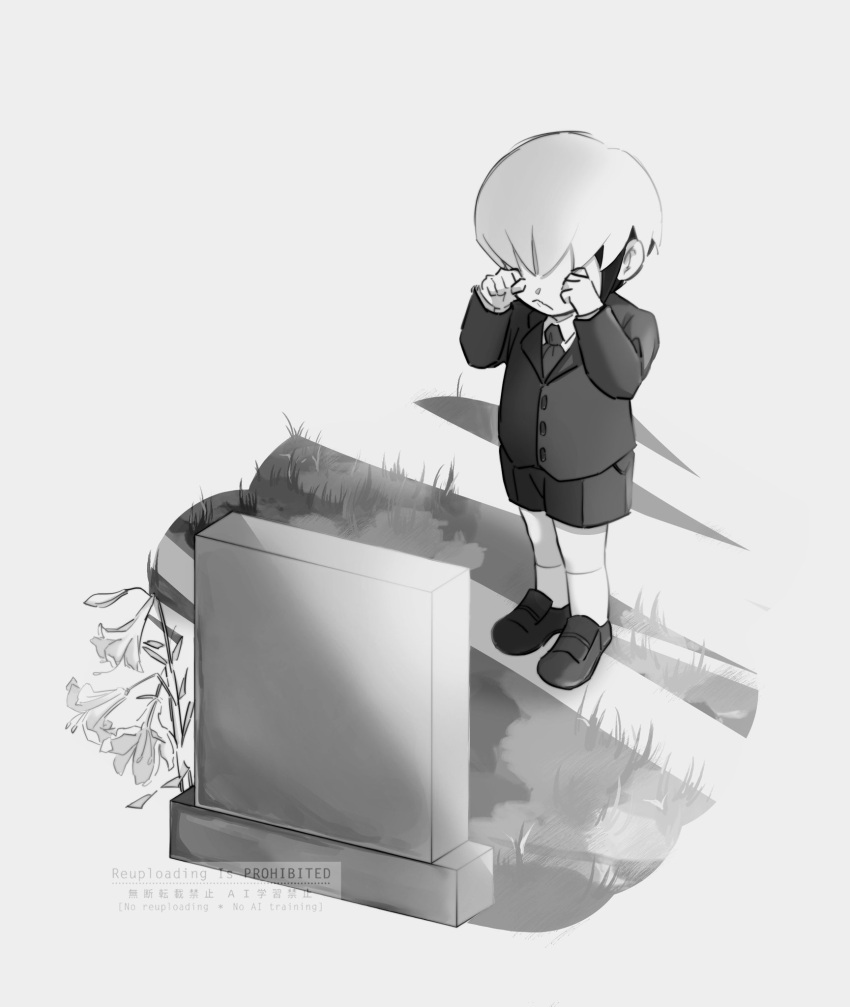 Safebooru - 1boy child crying eugene chaud (mega man) full body ...