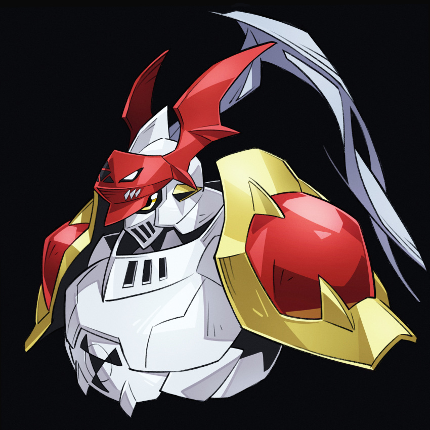 Safebooru - absurdres armor digimon digimon (creature) dukemon helmet ...