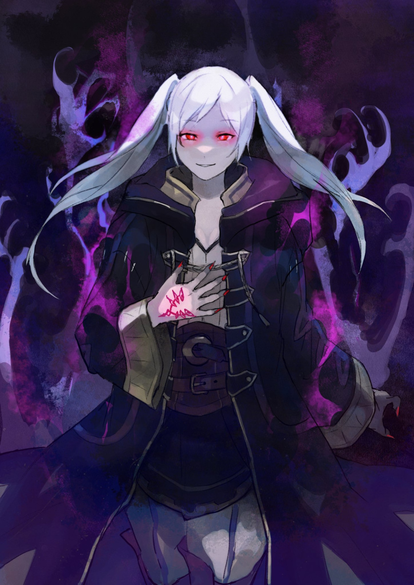 Safebooru - 1girl black robe breasts commentary request fire emblem ...