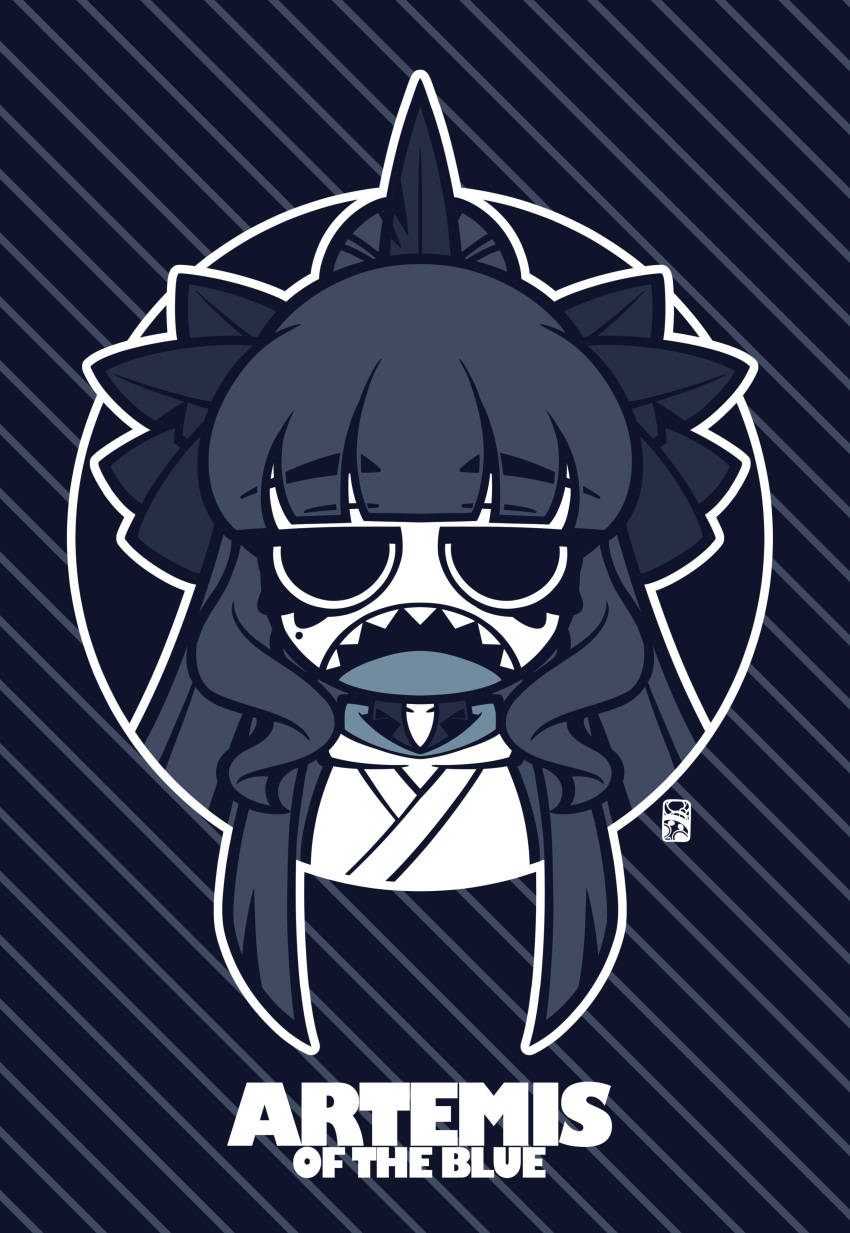 Safebooru - 1girl absurdres arang (arang0220) artemis of the blue ...