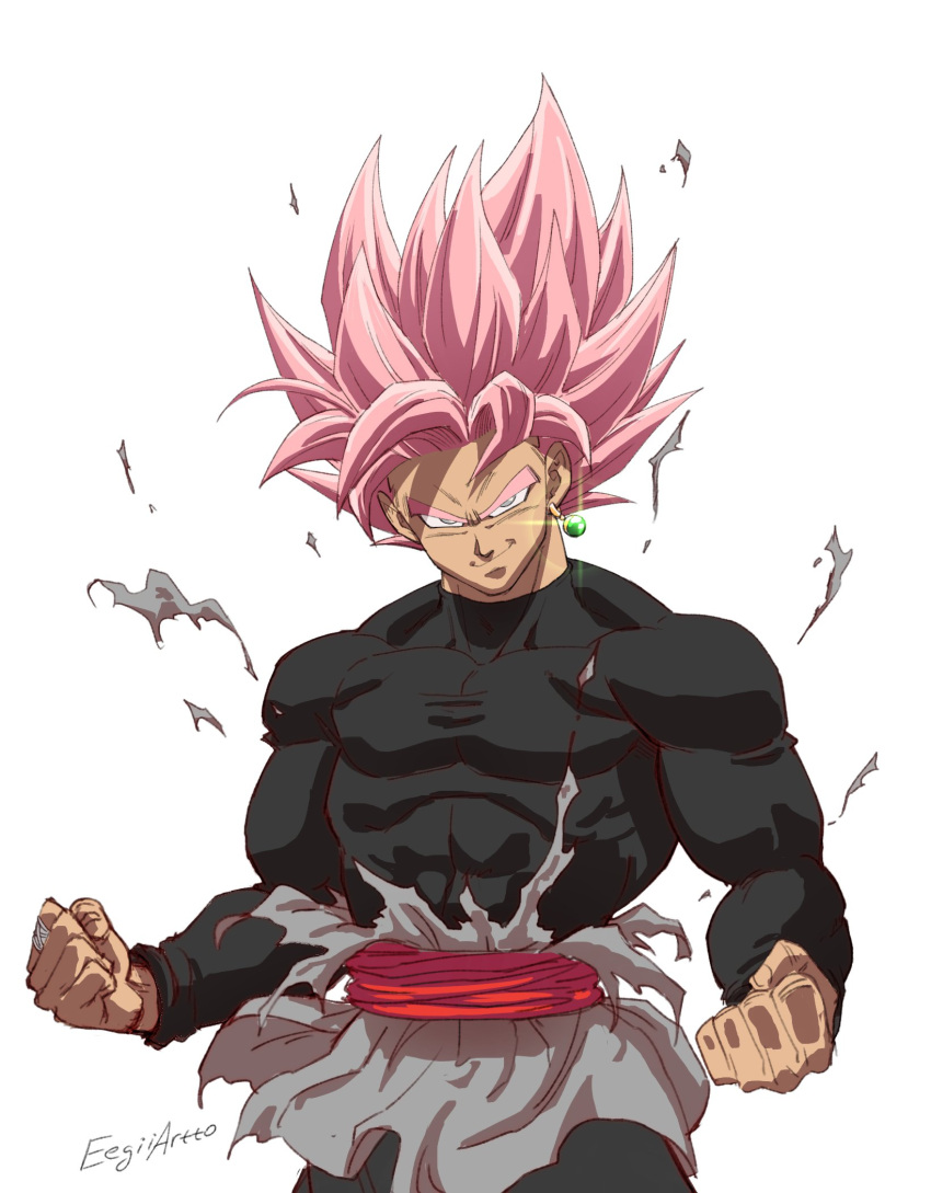 Safebooru - 1boy abs clenched hands commentary covered abs dragon ball ...